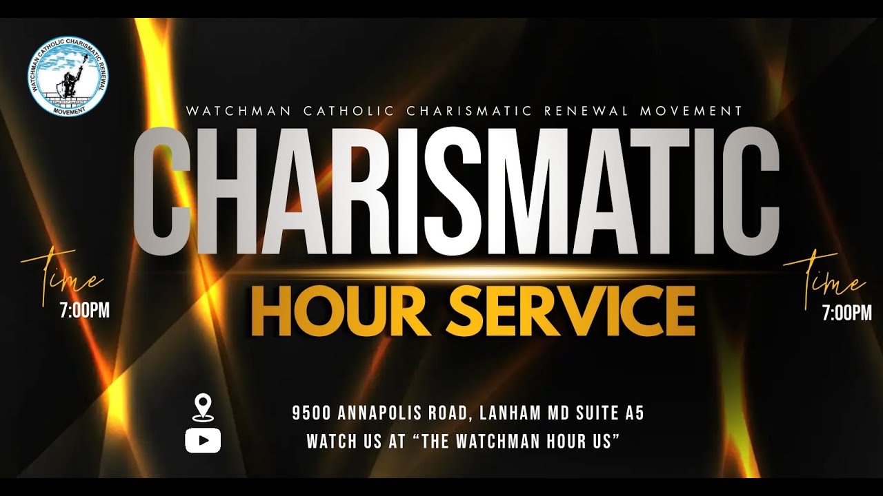 WCCRM USA: Charismatic Hour " " 08/07/2024 - YouTube