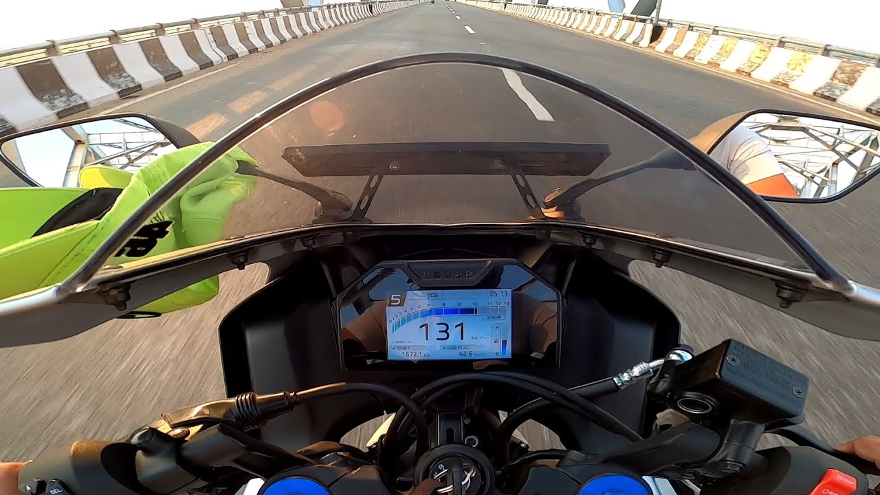 Yamaha R15M 2023 Model Ride Review - New Colour TFT Display Mileage Top ...
