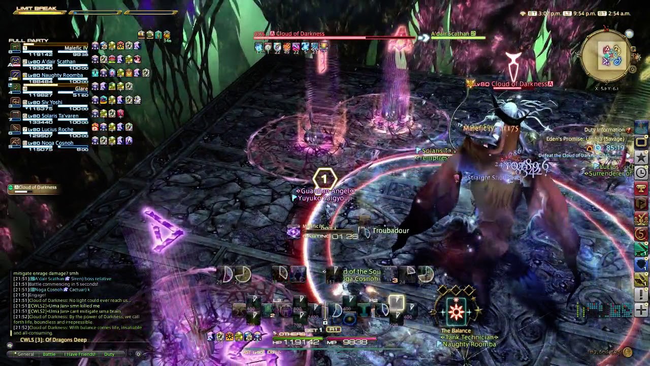 FFXIV E9S Clear [AST POV] - Aether PF Strats - YouTube