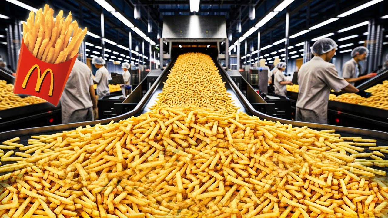 Macdonald French Fries Making Process |French Fries Making Process ...