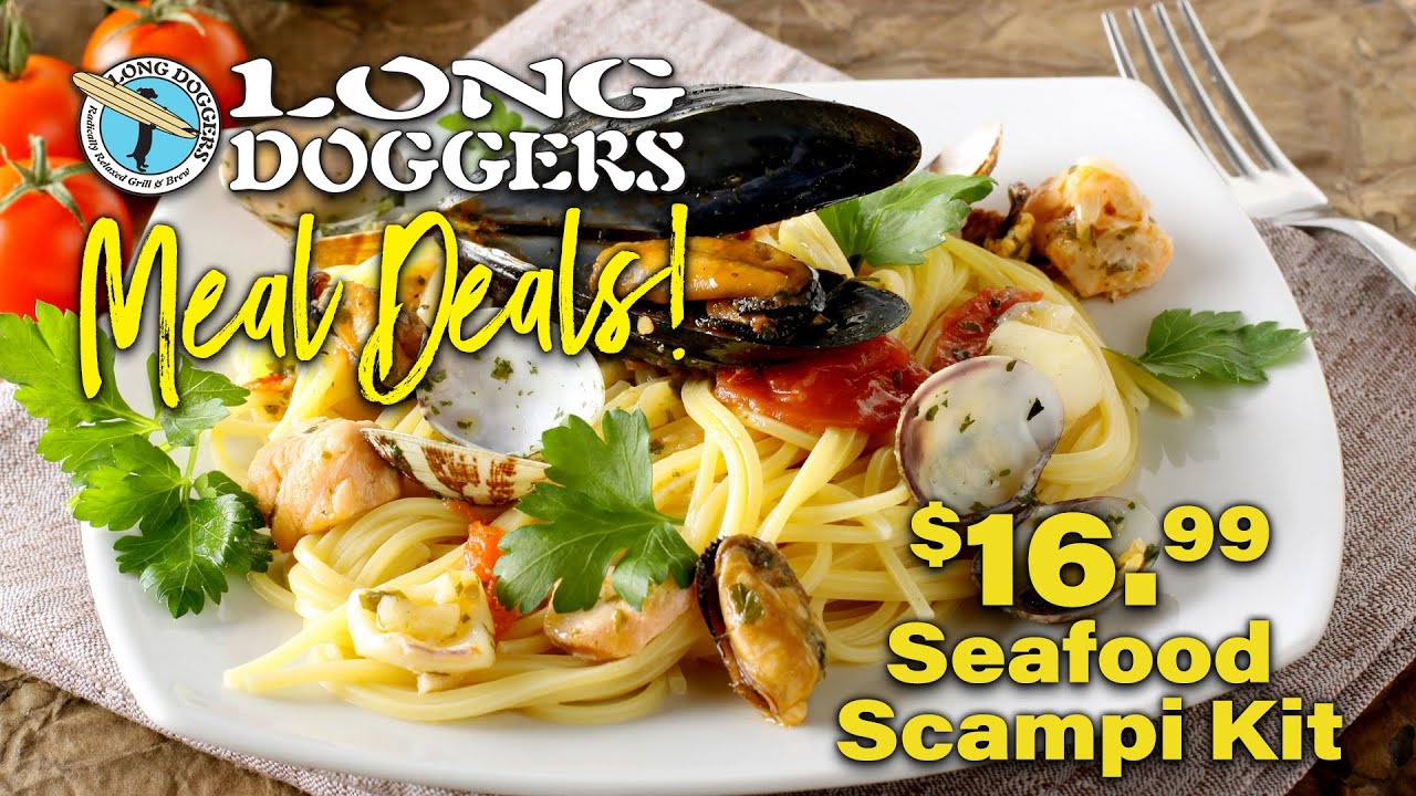 Long Doggers Seafood Scampi Cooking Video #2 alternate style - YouTube