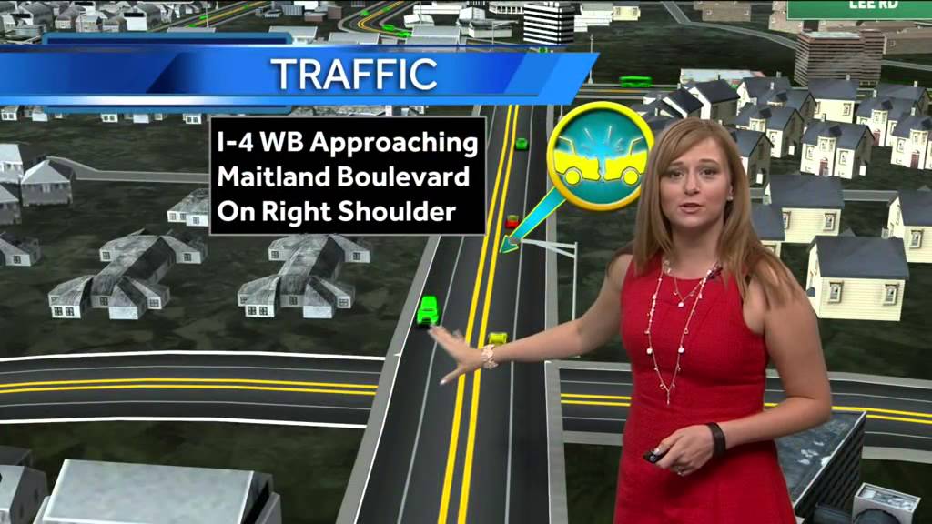 Traffic Anchor Michelle Wargo on WESH 2 News in Orlando, FL - YouTube
