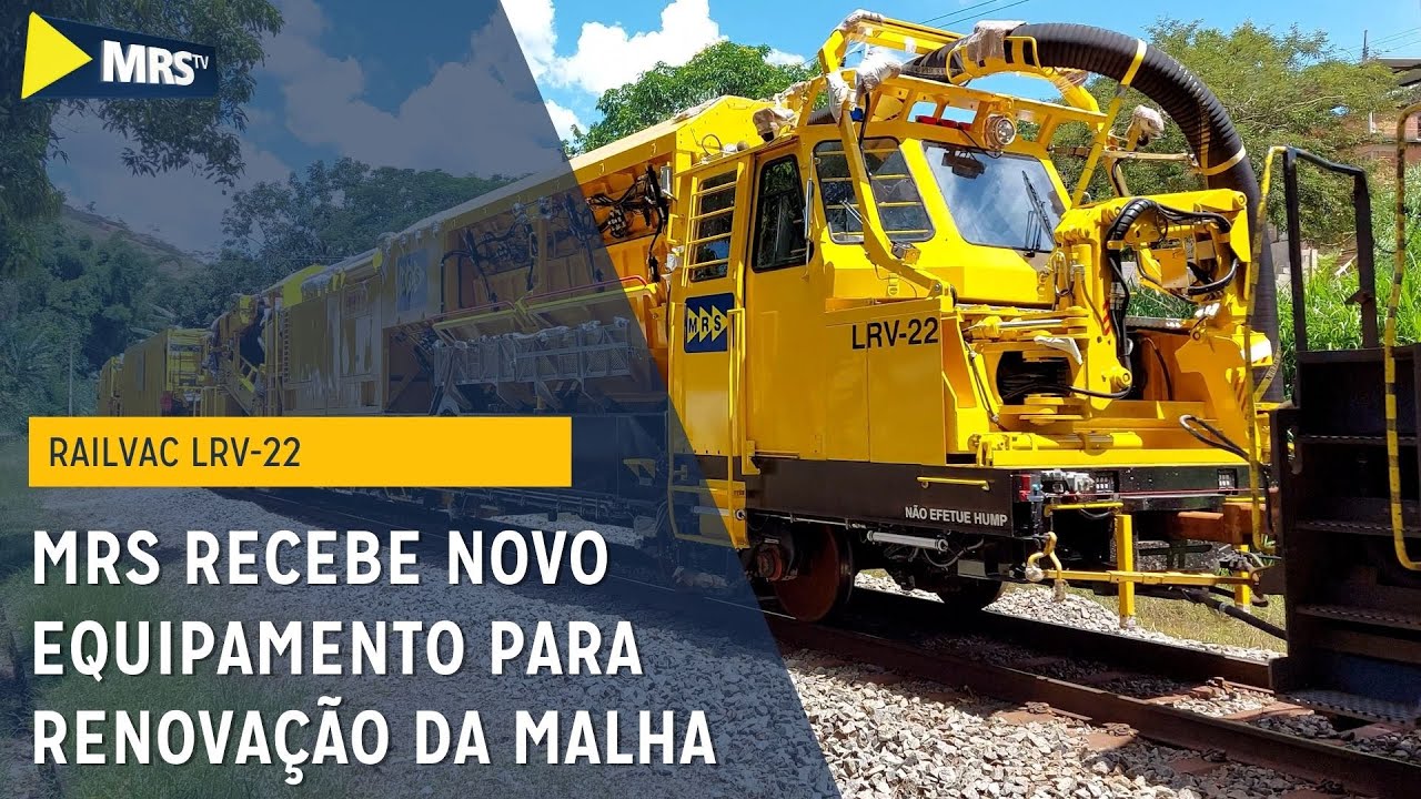 MRS recebe Railvac LRV-22 para reforçar frota de Grandes Intervenções ...
