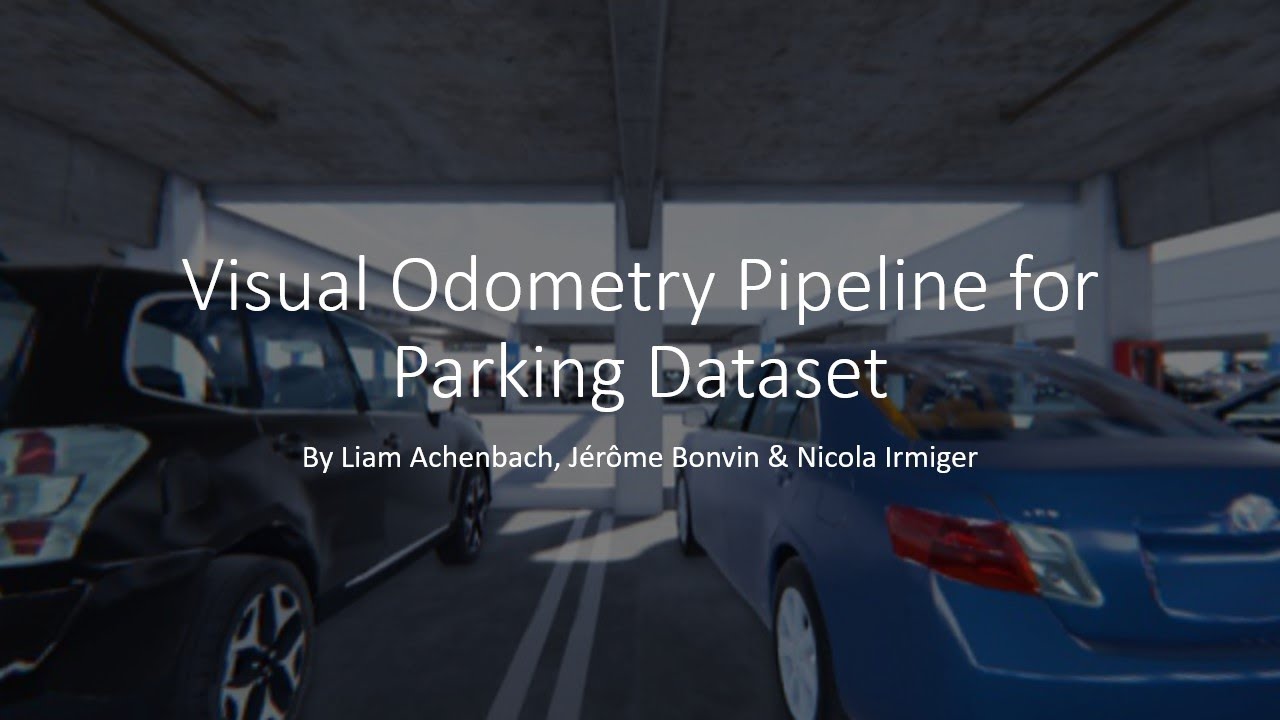 Visual Odometry Pipeline Parking - YouTube