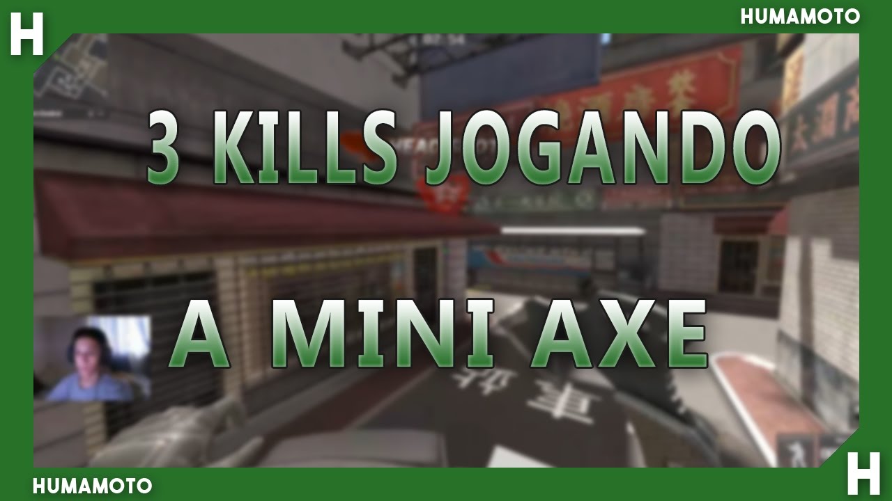 3 KILLS JOGANDO A MINI AXE NO CF - POINT BLANK - YouTube