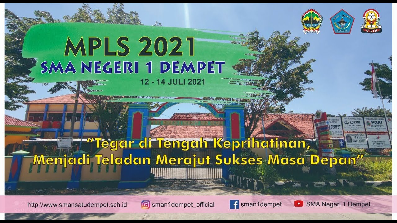 MPLS Virtual SMA Negeri 1 Dempet 2021 Materi Pembekalan Pembina ...