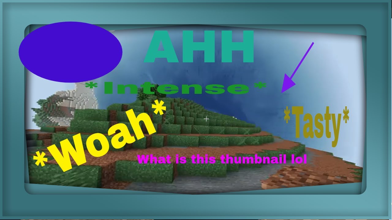 Jumping off a Mountain in Minecraft Because I Can - YouTube