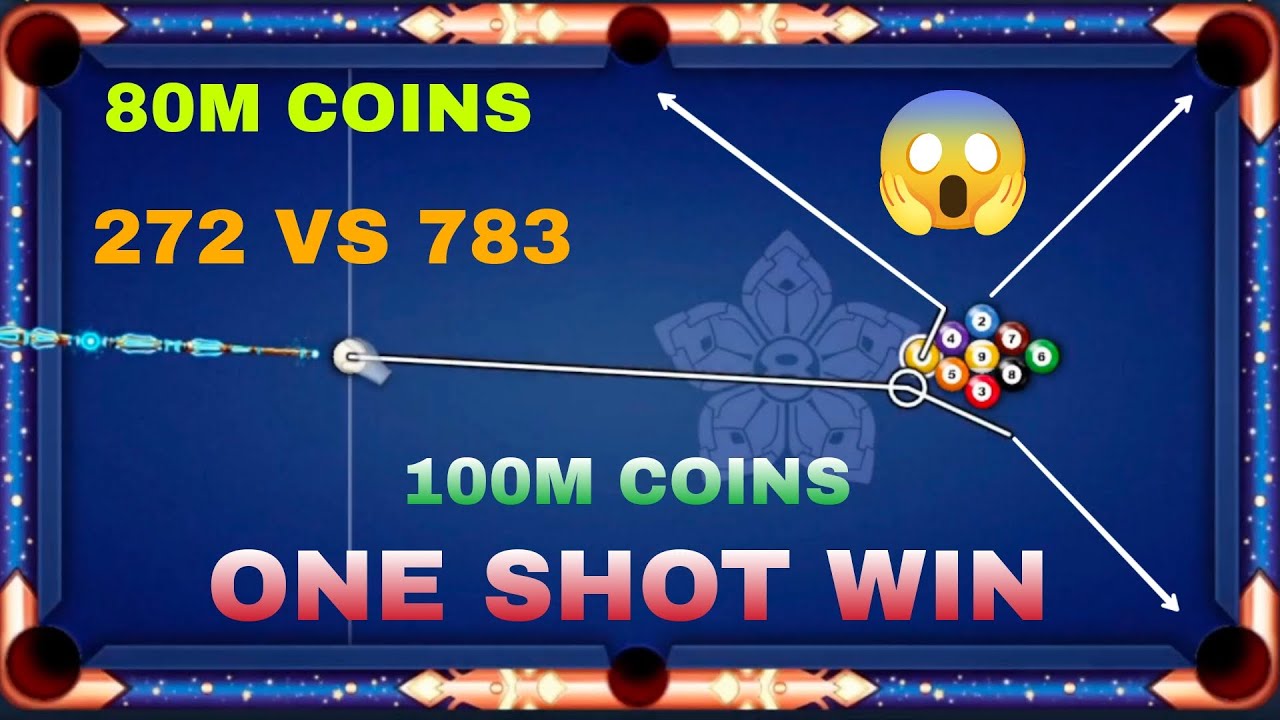 8 Ball Pool 272 Vs 783 Level One Shot Win Berlin Starry Night Crazy ...