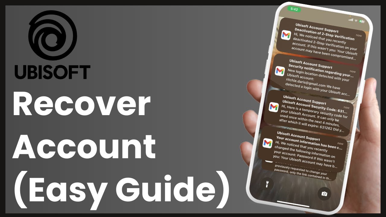 How to Recover Ubisoft Account | Forgot Login ? - YouTube