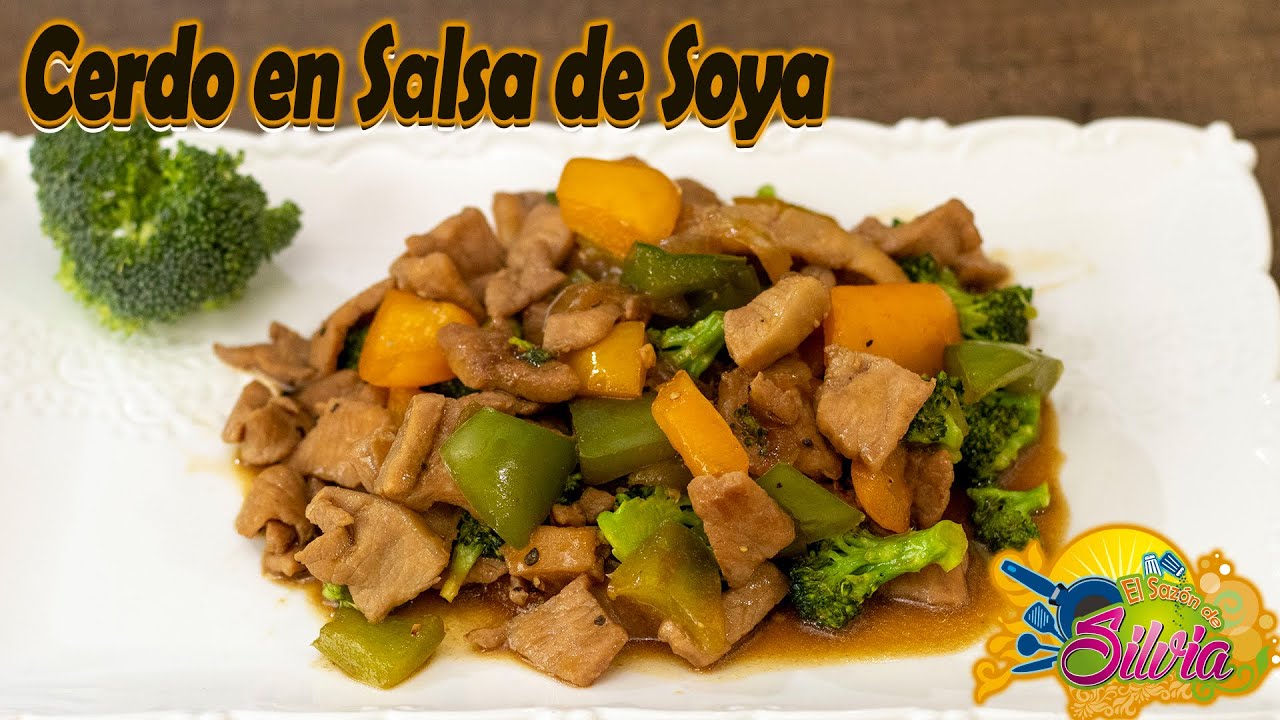 Cerdo en Salsa de Soya - ElSazóndeSilvia - YouTube