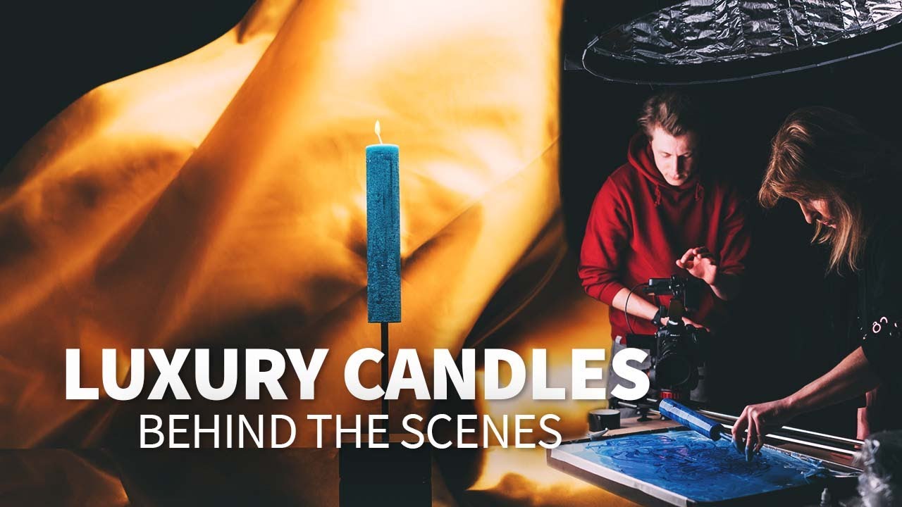 Candle Promo || Behind the scenes - YouTube