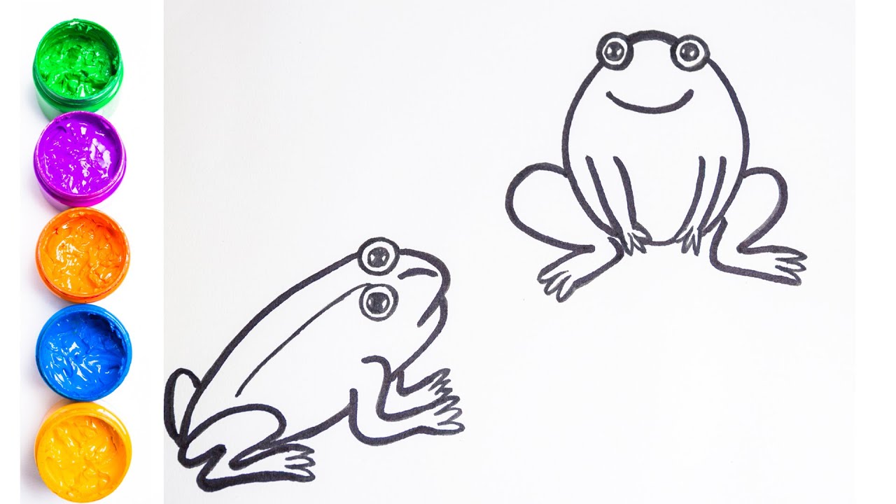 como desenhar um sapo - YouTube