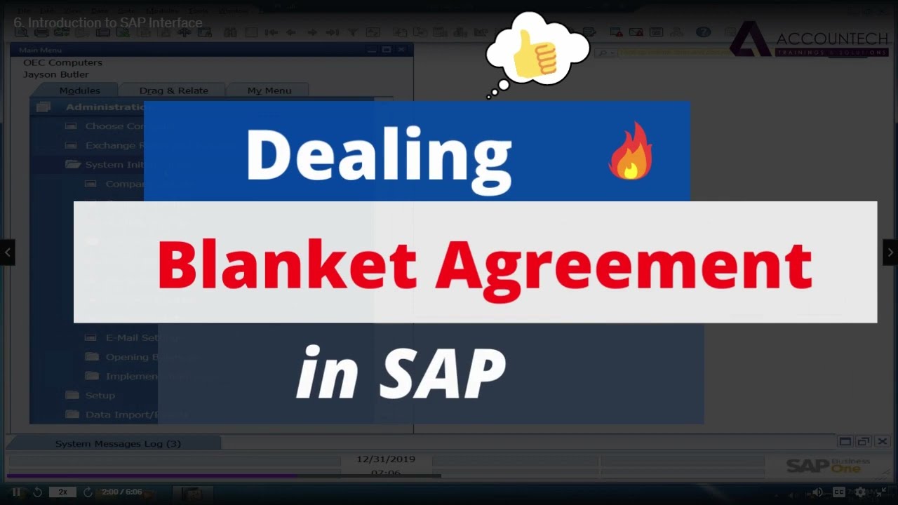SAP Business One Blanket Agreement YouTube sap-business-one-blanket-agreement-youtube