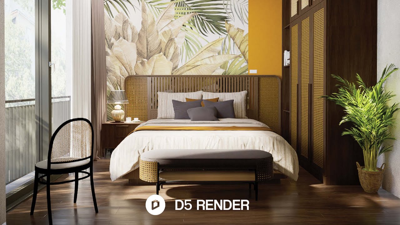 Contemporary interior Cinematic animation By @RenderingArtists d5 render - YouTube