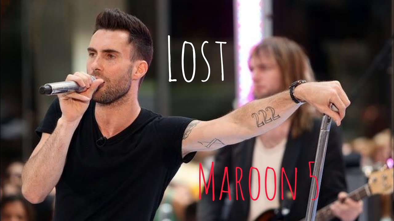 Lost - Maroon 5 (Official lyrics) - YouTube