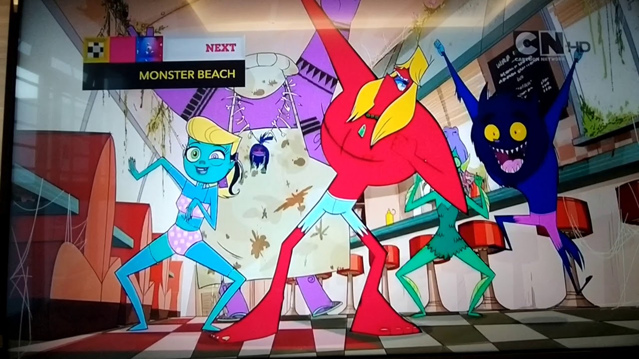 Cartoon Network Asia: Monster Beach "Next" [Dimensional Bumpers] - YouTube
