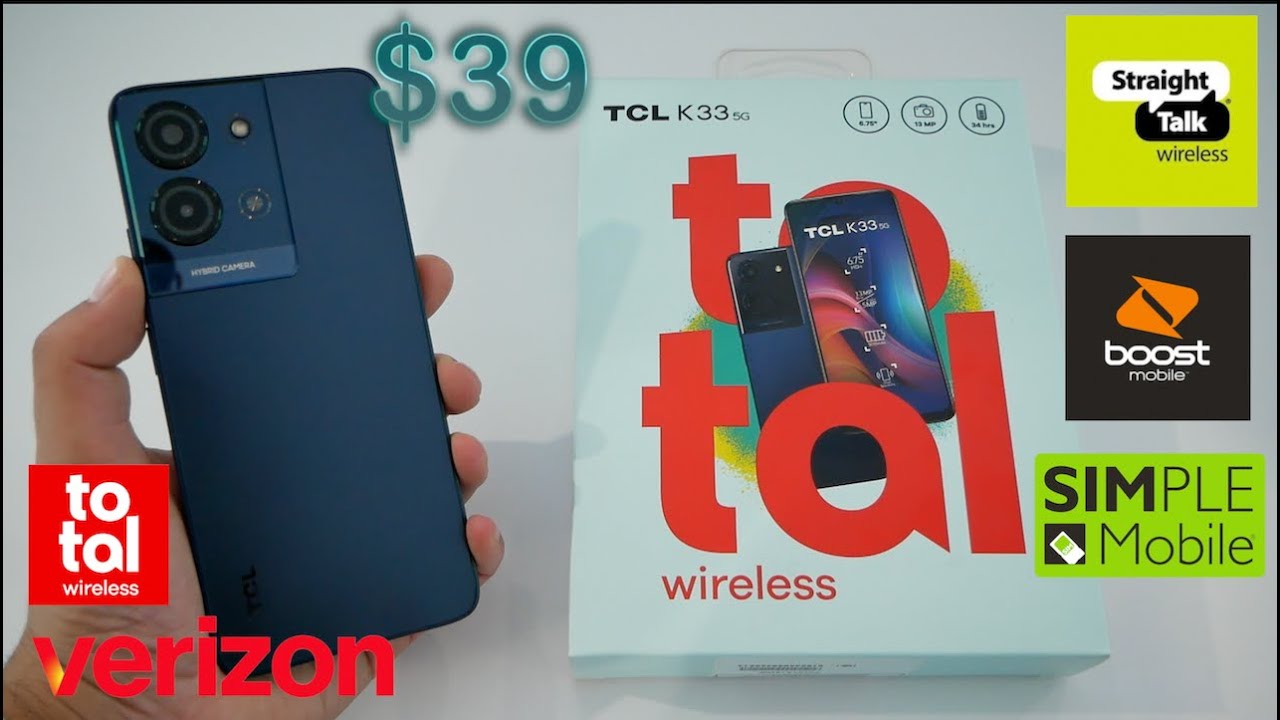 TCL K33 5G Unboxing & Review the most affordable you can buy - YouTube
