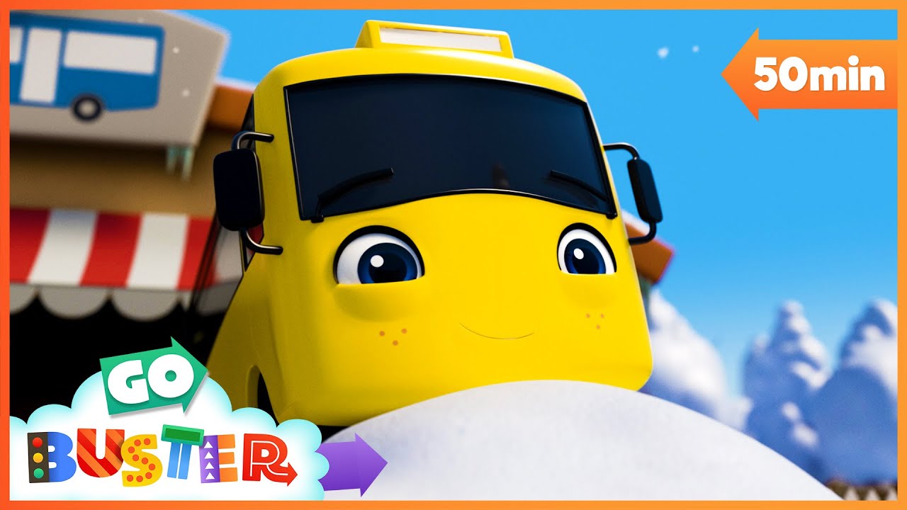 ️ Buster Loves Snow ️ | Go Learn With Buster | Videos for Kids - YouTube