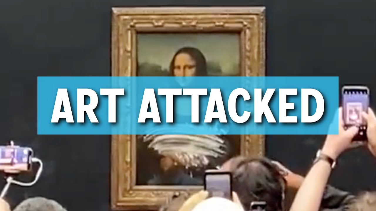 Mona Lisa cake attack | When art is vandalized | IN2ART - YouTube