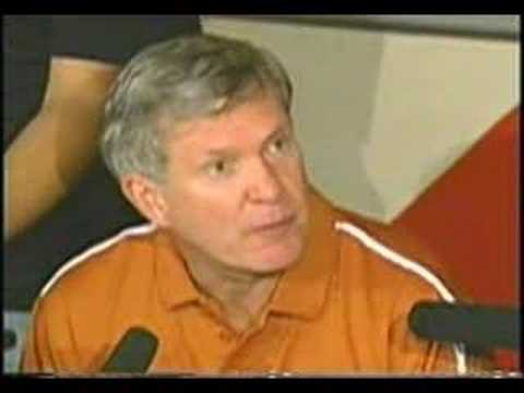 1920's Reporter Guy with Mack Brown - YouTube
