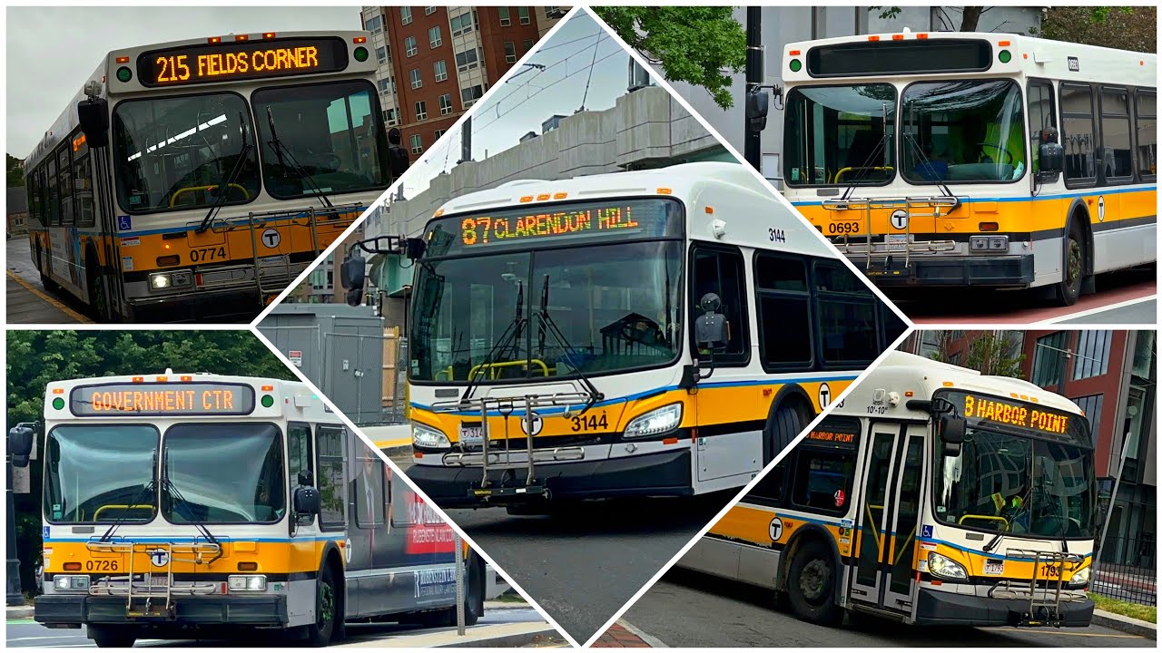 MBTA Bus & Subway Action: Transportation at Greater Boston [ft. @awh ...