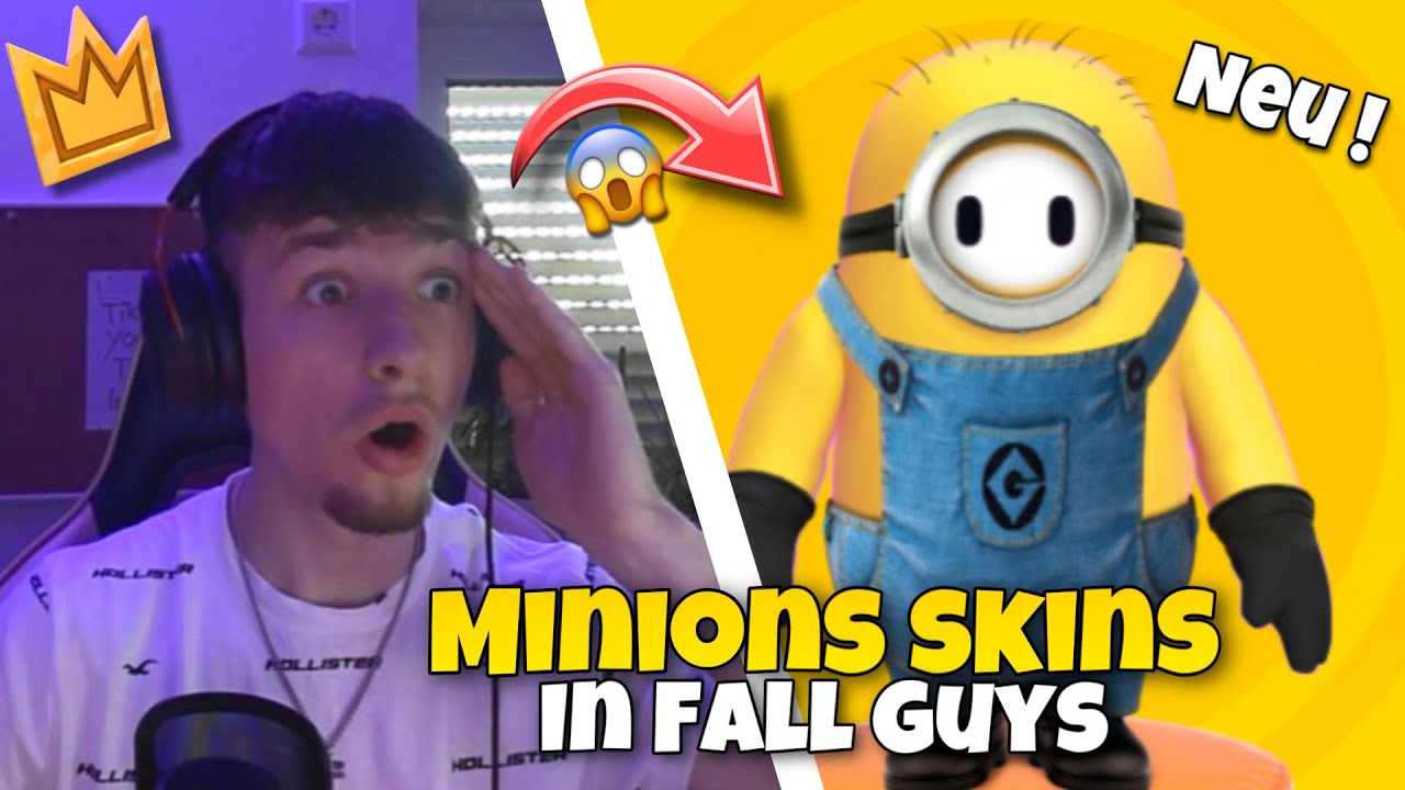 FALL GUYS x MINIONS ?!! 🍌 [ ZU KRASSE SKINS ] - YouTube