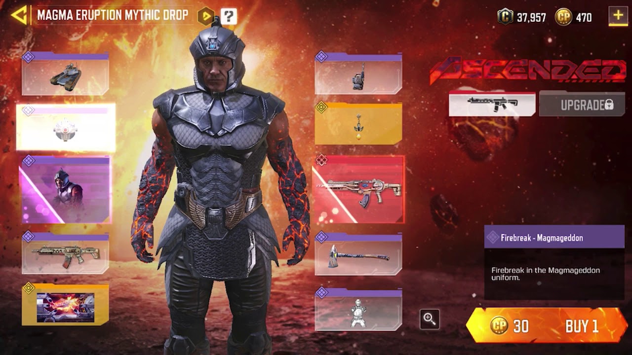 Magma Eruption Mythic Drop Purchase - YouTube