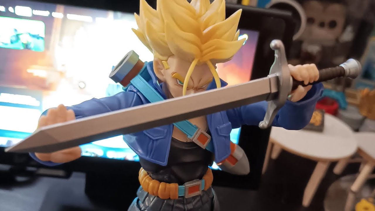 trunks vs kid buu stop-motion - YouTube