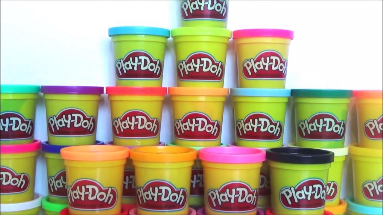 Play-Doh Mega Pack Unboxing | 36 Colors - YouTube