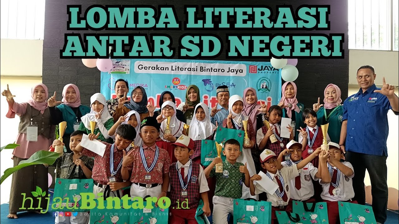 LOMBA LITERASI ANTAR SD NEGERI - GERAKAN LITERASI BINTARO JAYA (10/12 ...