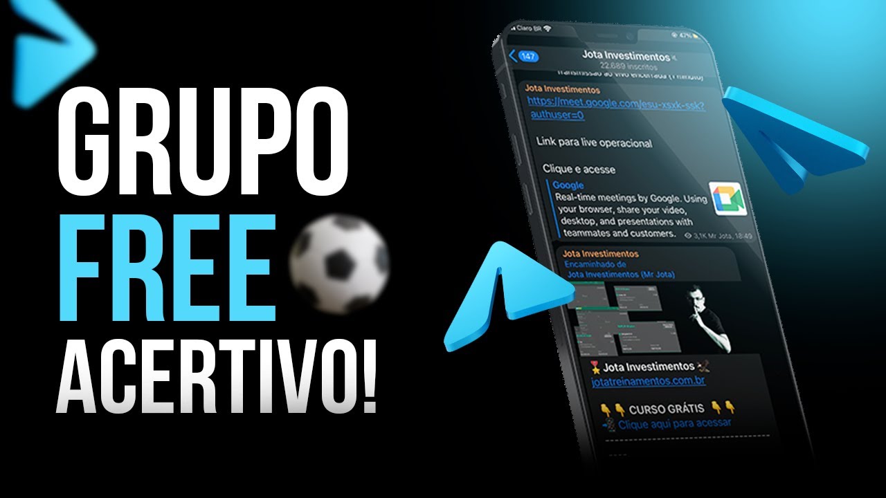 Grupo free mais assertivo do futebol virtual - YouTube