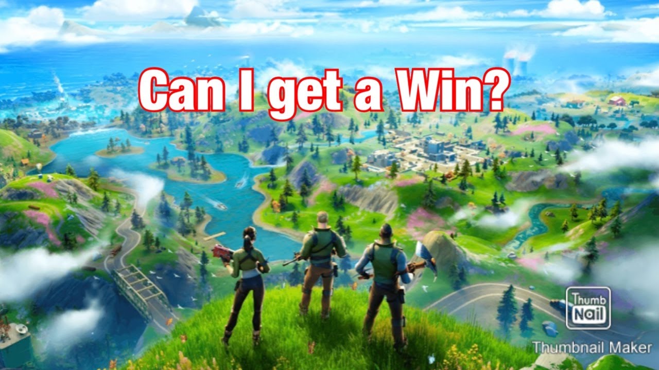 Can I Get a Win in Fortnite? - YouTube