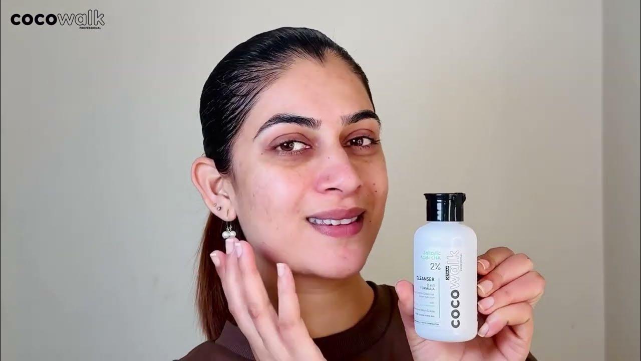 Cocowalk Professional 2% Salicylic Acid Face Wash – Deep Cleanse & Hydrate - YouTube