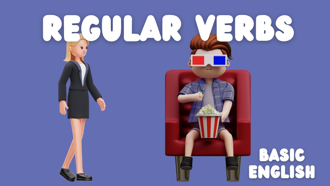 Regular verbs | Basic English Course | Lesson 13 | Module 2 | Applied ...