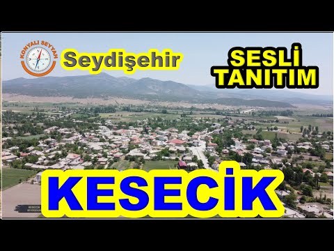 📍Seydişehir KESECİK Kısa Tanıtım Videosu | 🎥 Kesecik Village Aerial View 🇹🇷 | 🚁 Seydişehir Kesecik
