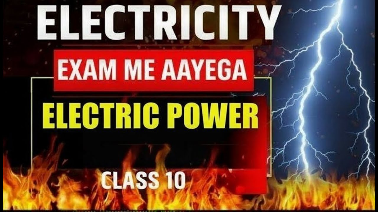 Electric Power Class 10 Physics | Complete Explanation, Formulas, Units ...