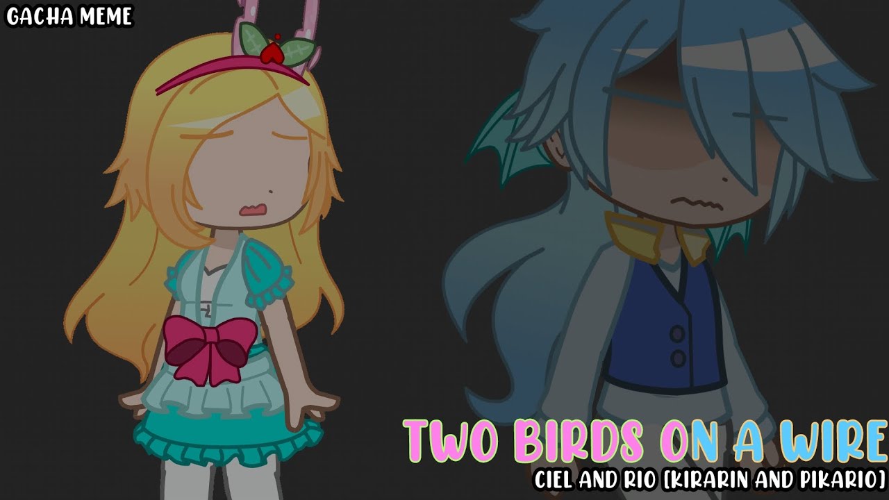 Two Birds On A Wire l Gacha Meme l Ciel And Rio Angst l Rushed l ...