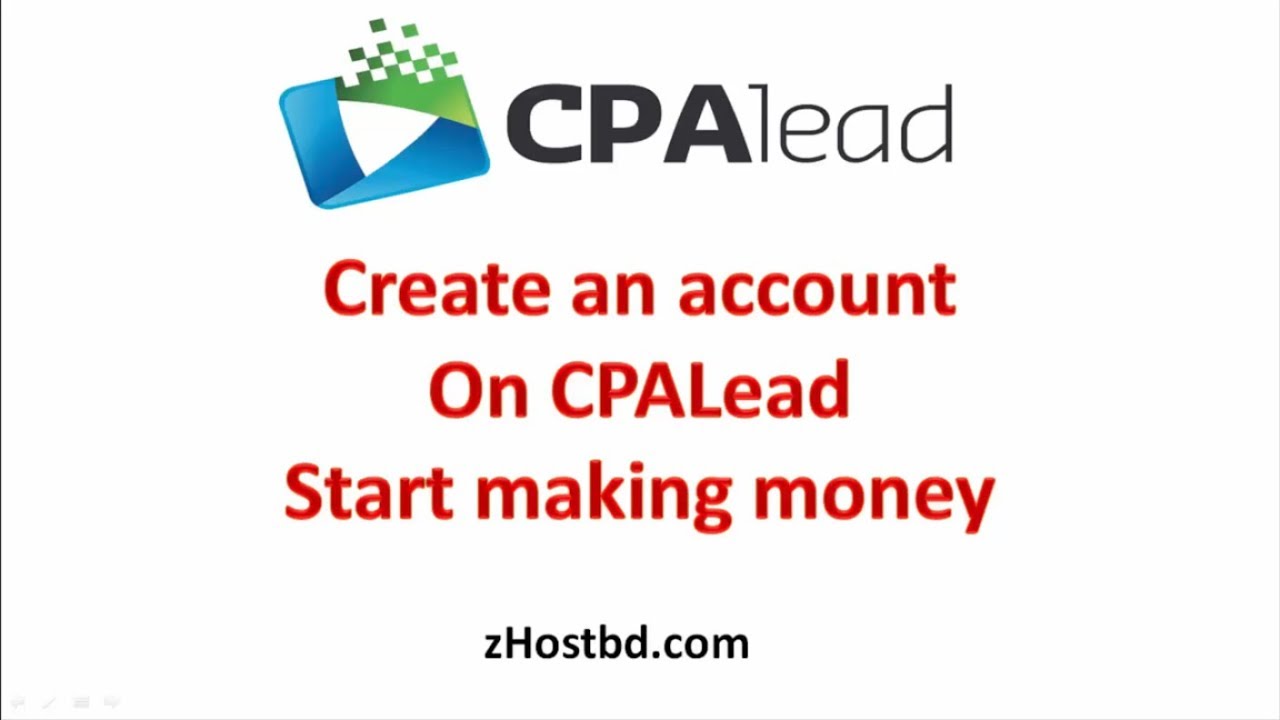 Create an account on CPALead & get approved instantly. (CPA Network ...