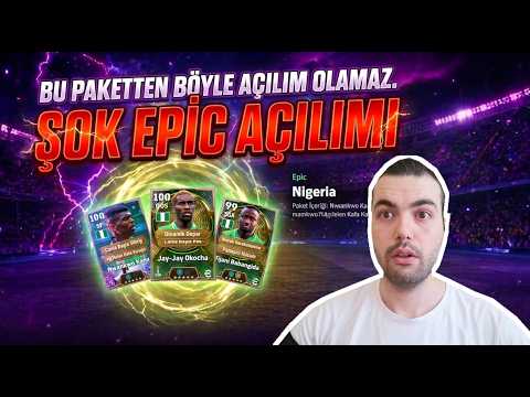 BU PAKETTEN BÖYLE AÇILIM OLAMAZ😲 ŞOK EPİC AÇILIMI (eFootball 2027 Mobile Nijerya Oyuncuları)