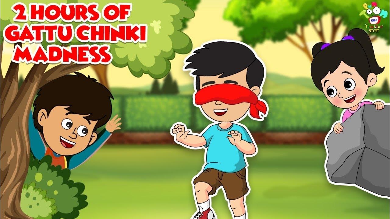2 Hours of Gattu Chinki Madness | English Moral Stories | English Animated | English Cartoon ...