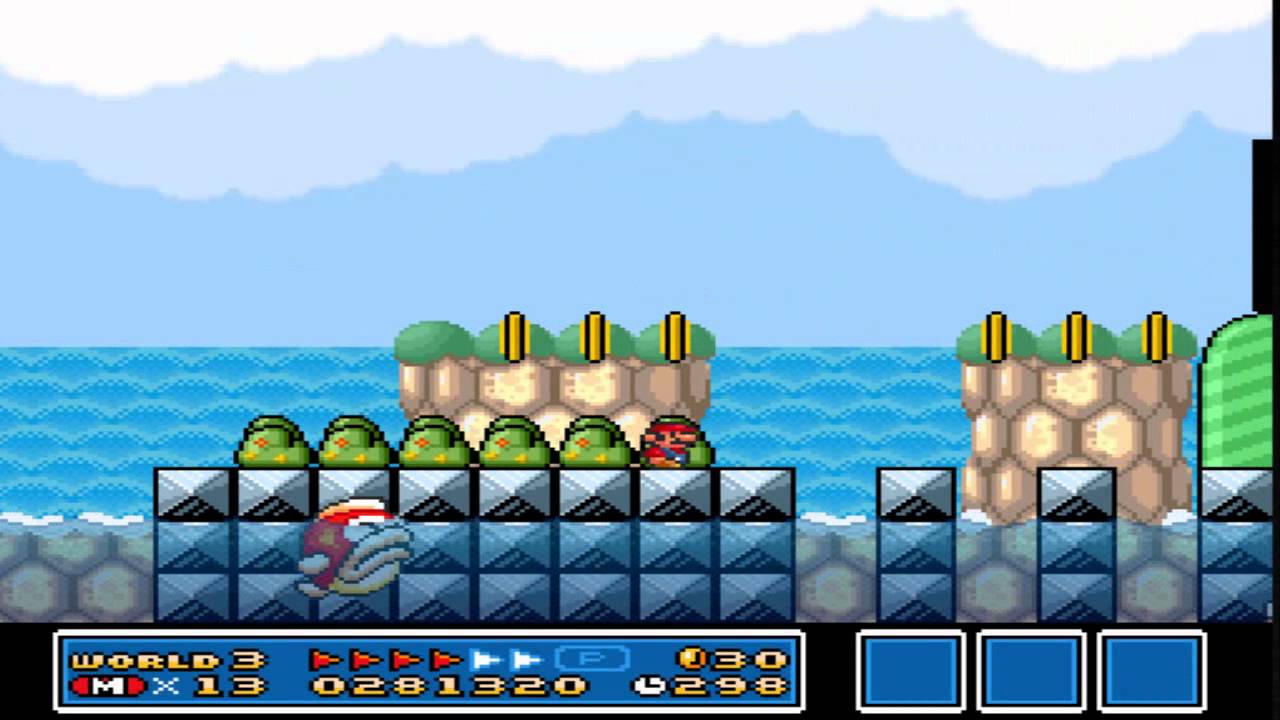 ODIO A ESE MALDITO PEZ GIGANTE | Super Mario Bros 3 parte 3 - YouTube