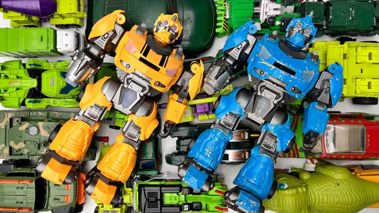 New Green Color Transformers: Carbot Tobot HelloCarbot BUMBLEBEE Tank ...