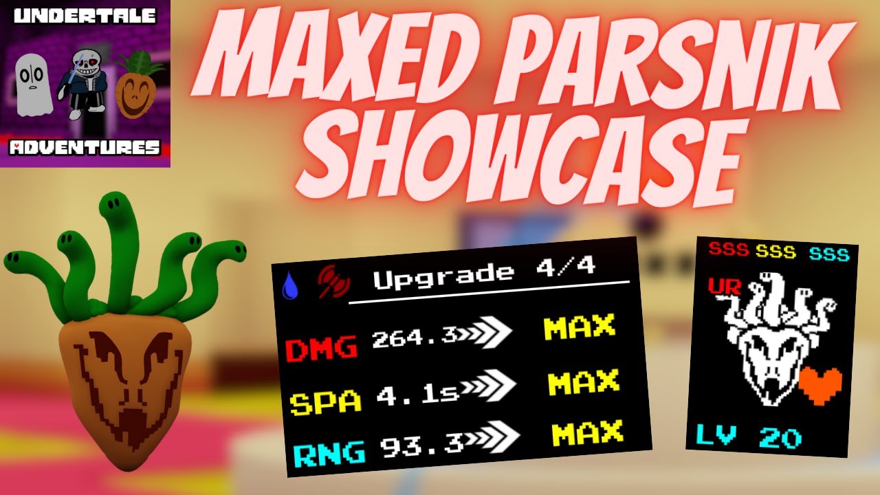 FULLY MAXED OUT PARSNIK IS THE BEST TOWER IN THE GAME?! | Undertale ...
