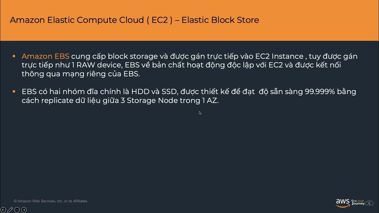Module 03-01-03 - Amazon Elastic Compute Cloud ( EC2 ) - Elastic block ...