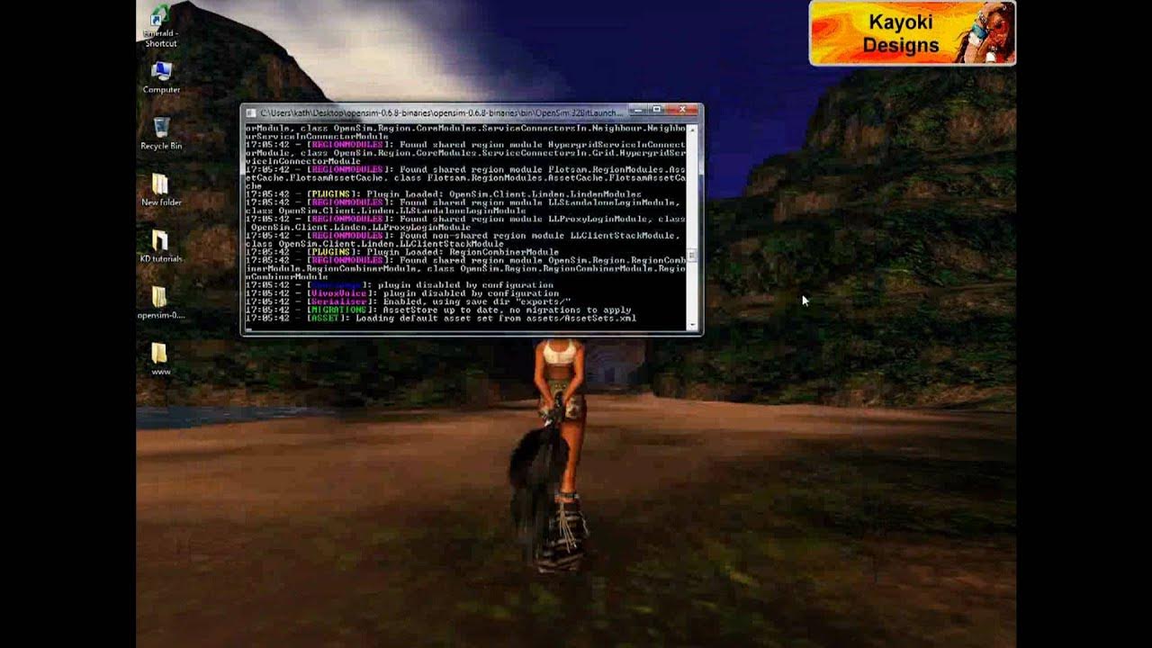 howto create a mega region on osgrid.wmv - YouTube