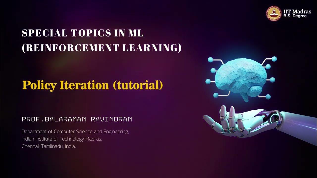 Policy Iteration (tutorial) - YouTube