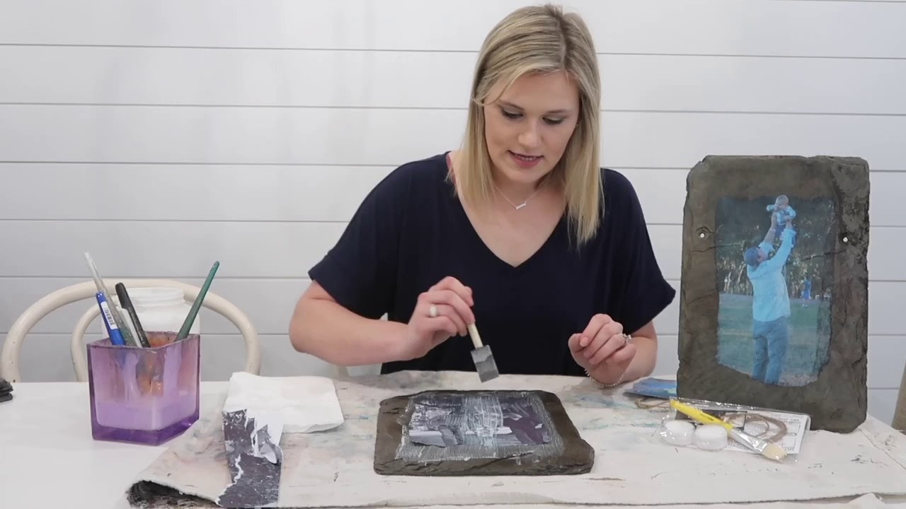 DIY Slate Tutorial // Taylor Anne Designs - YouTube