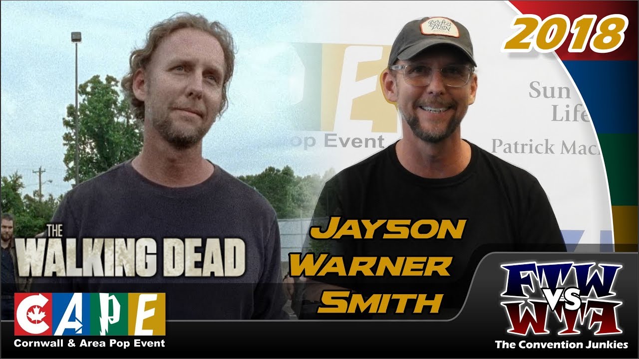 Jayson Warner Smith (The Walking Dead) CAPE 2018 Full Panel - YouTube