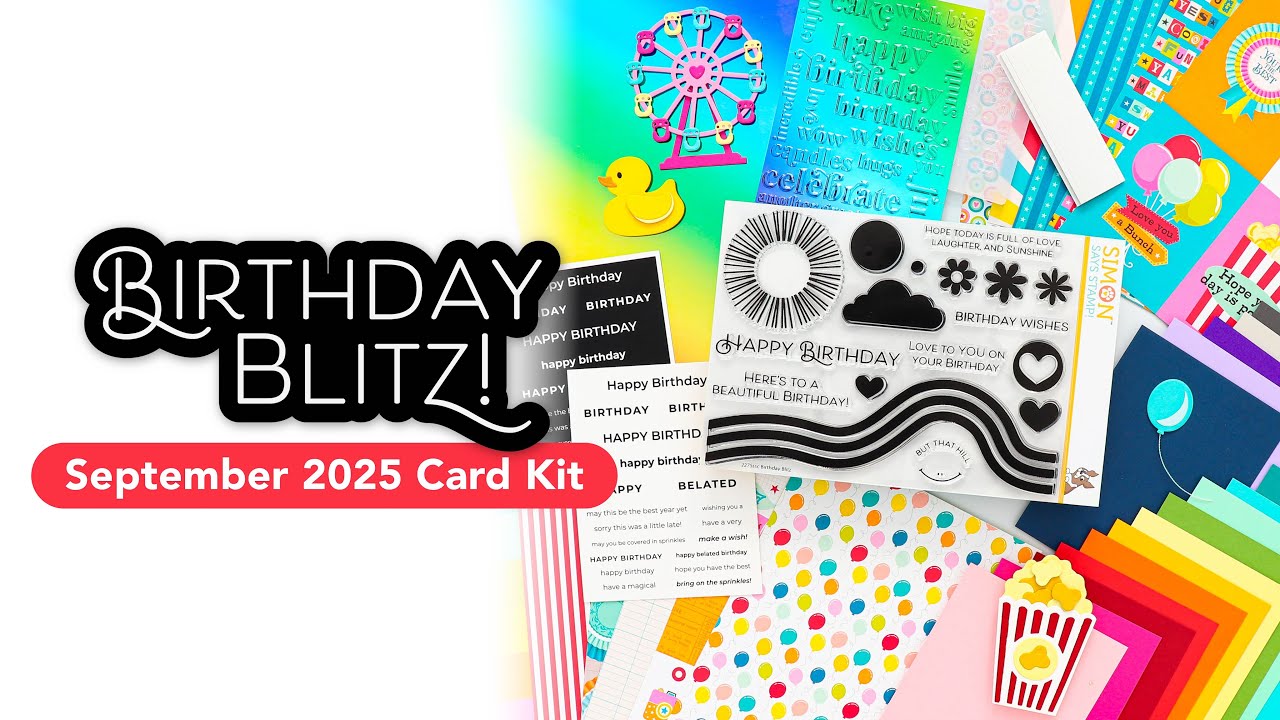 Card Kit Reveal and Inspiration: Birthday Blitz - YouTube