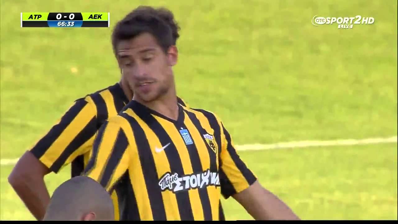 Ατρομητος - Αεκ 1-1 ο ΚΥΖΑΣ χαριζει την κοκκινη ΚΑΡΤΑ και την προκριση ...